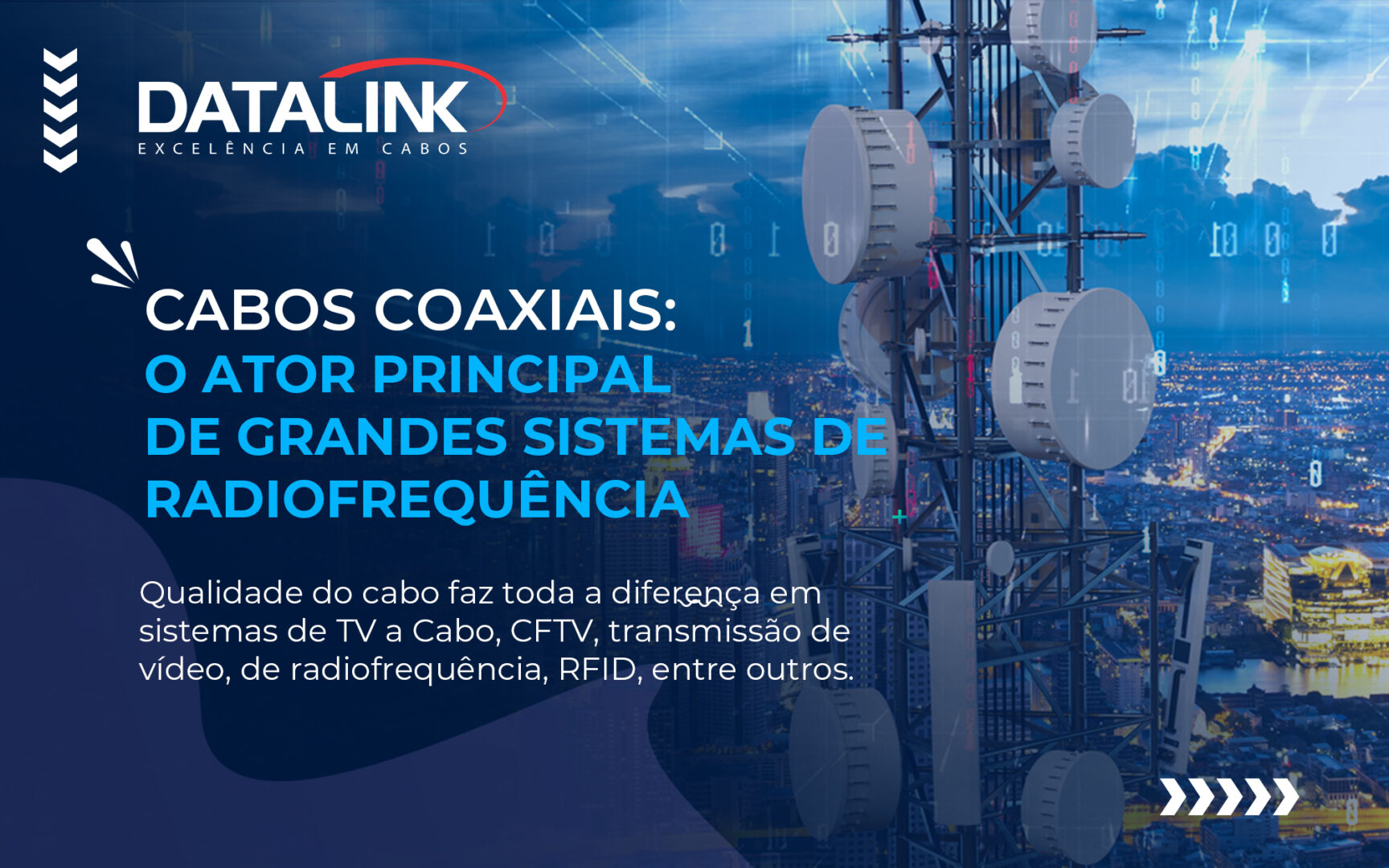 Cabo Coaxial: o ator principal de grandes sistemas de radiofrequência ...